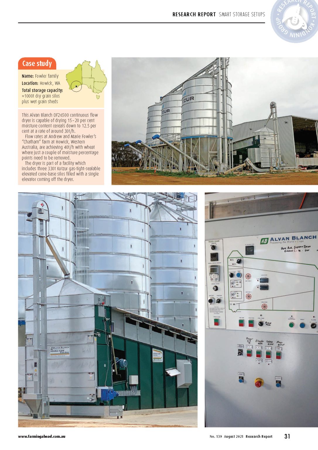 Smart Storage Setups (Kondinin Group 2021) - Stored Grain | Information ...