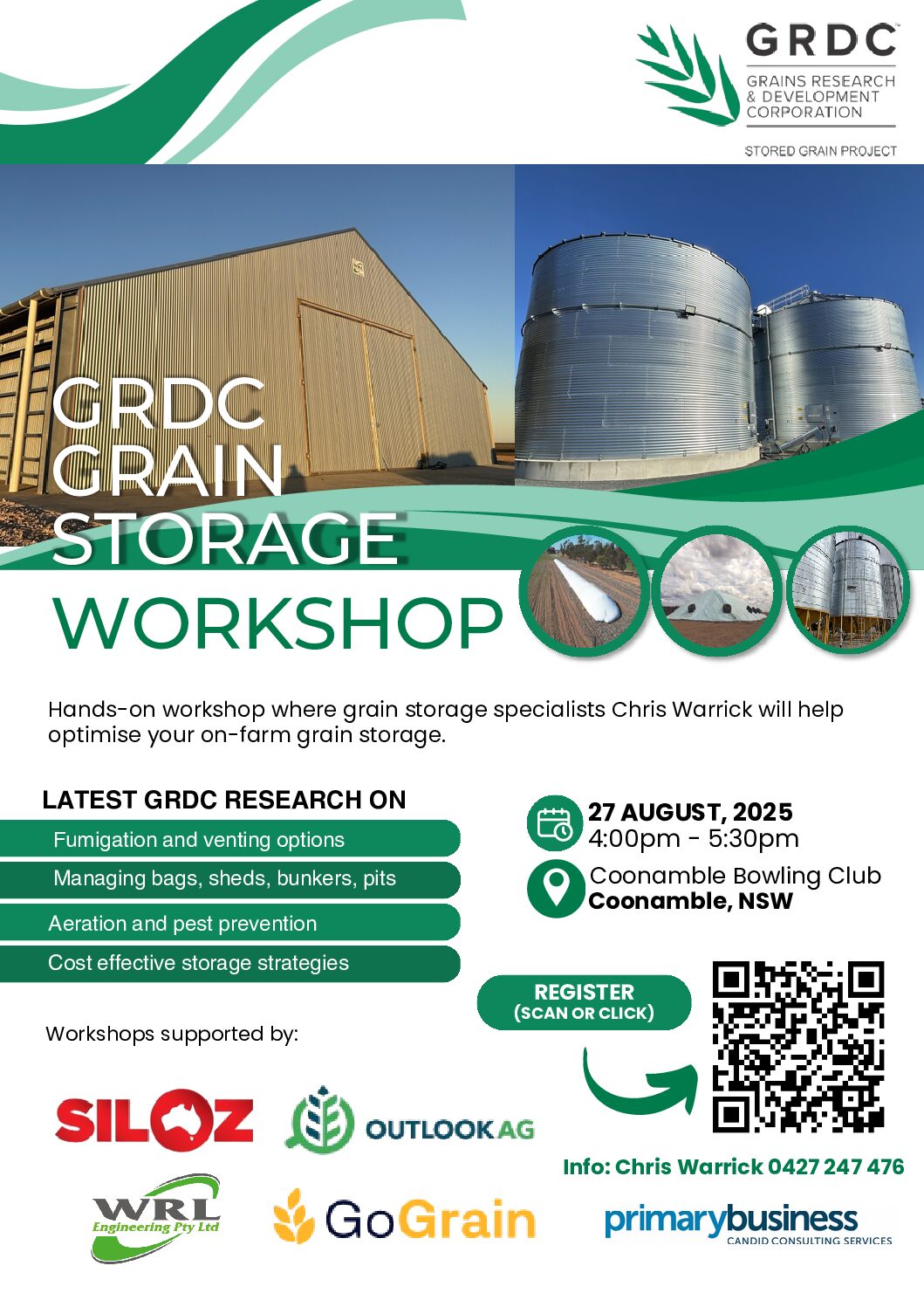GRDC Grain Storage Workshop - Coonamble - Stored Grain | Information ...