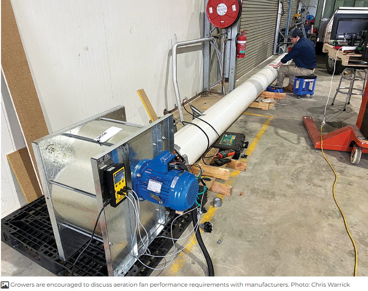 Research Guides Growers Investing in Grain Storage Aeration - Stored ...